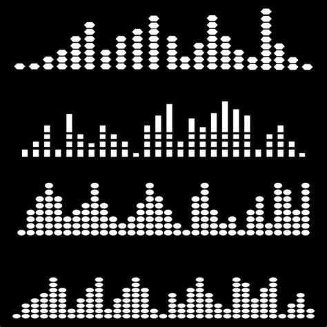 Premium Vector Audio Technology Music Sound Waves Vector Icon Illustration