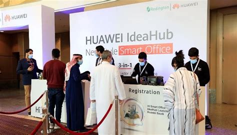 Redington And Huawei Launches Ideahub Series In The Saudi Arabia Channel Post Mea