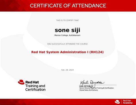 Sone Siji On Linkedin I Am Thrilled To Announce The Completion Of The Red Hat System…