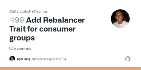 Add Rebalancer Trait For Consumer Groups · Issue 99 · Callistolabsnyc