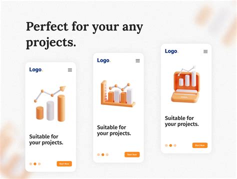 Data Analytics 3d Icon Set 3d Assets — Ui Custom