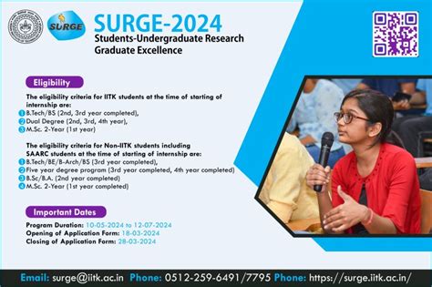 𝐈𝐈𝐓 𝐊𝐚𝐧𝐩𝐮𝐫 𝐢𝐬 𝐈𝐧𝐯𝐢𝐭𝐢𝐧𝐠 𝐬𝐭𝐮𝐝𝐞𝐧𝐭𝐬 𝐟𝐫𝐨𝐦 𝐚𝐜𝐫𝐨𝐬𝐬 𝐭𝐡𝐞 𝐜𝐨𝐮𝐧𝐭𝐫𝐲 𝐟𝐨𝐫 𝐒𝐮𝐦𝐦𝐞𝐫 𝐈𝐧𝐭𝐞𝐫𝐧𝐬𝐡𝐢𝐩 2024 𝐒𝐔𝐑𝐆𝐄