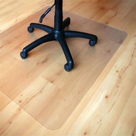 Тонкие прозрачные защитные коврики под кресло из поликарбоната