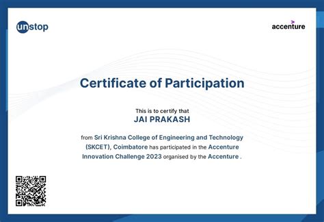 jai prakash narayanan on linkedin accenture unstop ideathon