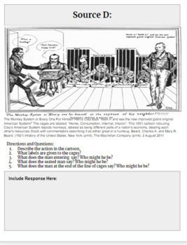 DBQ American System By Mully S US History Store TPT