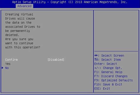 Configure Raid In Uefi Boot Mode Oracle® Server X6 2l Installation Guide
