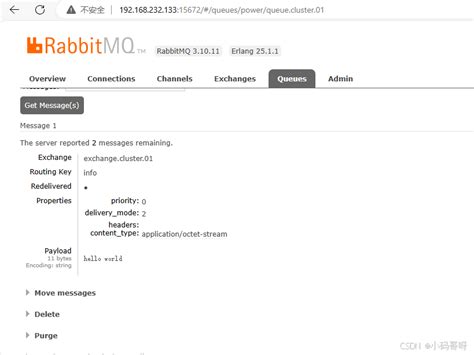 Rabbitmq集群搭建 Csdn博客