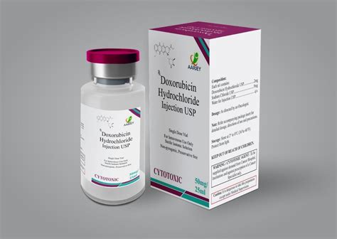 Cytotoxic Doxorubicin Hydrochloride Injection Usp Aarjey Vial At Vial In Thane