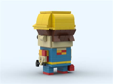 Lego Moc Bob The Builder By Getmebricked Rebrickable Build With Lego