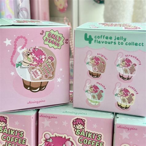 Shining Pins Saiki K Coffee Jelly Blind Box Shining Studio