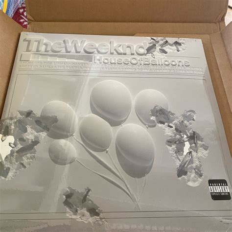 The Weeknd Media The Weeknd X Daniel Arsham House Of Balloons 2lp