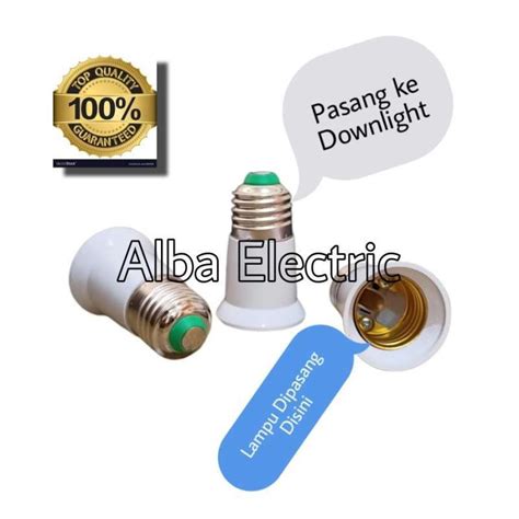 Jual Fitting Lampu Sambungan Downlight Sambung Lampu Extension Mm Mm Di Seller Albasia