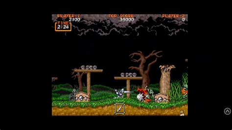 Ghouls N Ghosts Cps1 Gameplay Youtube