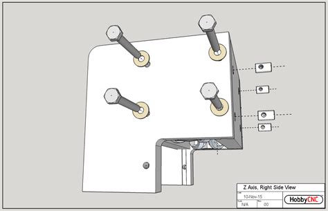 DIY CNC Router Z Axis WoodWorkerB