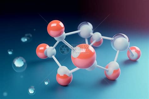 3d渲染简单化学键图片素材 正版创意图片600152264 摄图网