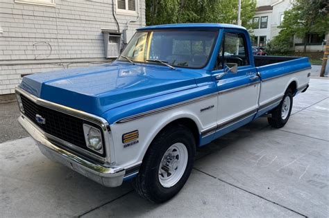1972 Chevrolet C20 Custom Camper For Sale On Bat Auctions Sold For