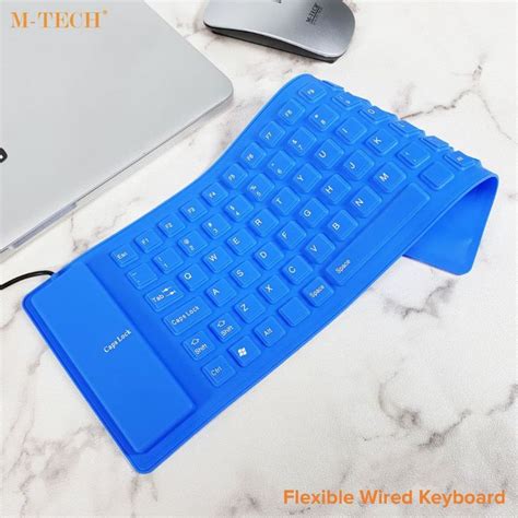 Jual Keyboard Flexible Elastis Usb Lipat Gulung Shopee Indonesia