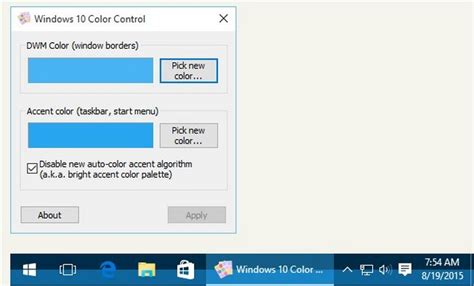 Windows 10 Color Control Gets The Most Out Of The Windows 10 Color Scheme MajorGeeks