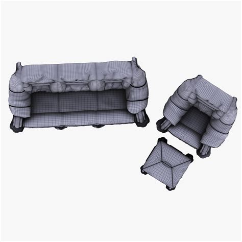 Sofa Basso Firmy Kler Model 3d 59 Obj Fbx Max Free3d