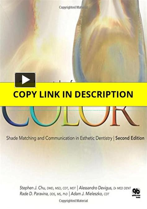 ppt [pdf] fundamentals of color shade matching and communication in