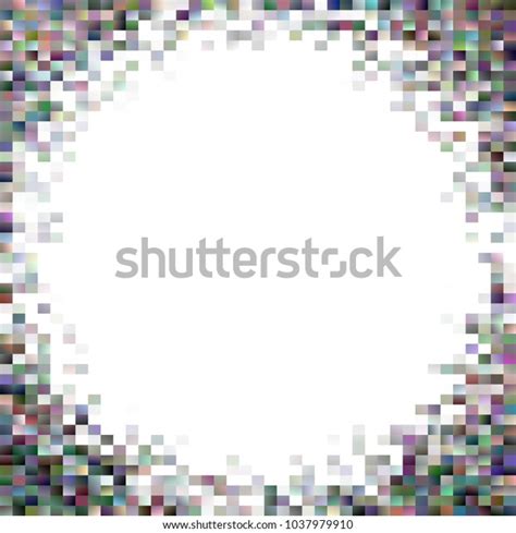 Abstract Gradient Rectangle Background Digital Vector Stock Vector