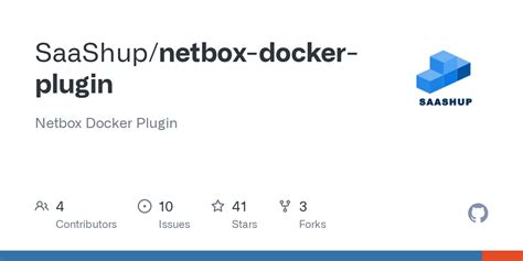 GitHub SaaShup Netbox Docker Plugin Netbox Docker Plugin