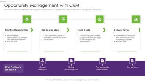 Crm Implementation Strategy Opportunity Management With Crm Structure Pdf