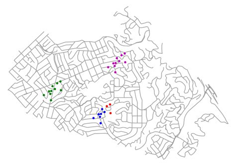 Network Based Spatial Clustering Geoff Boeing