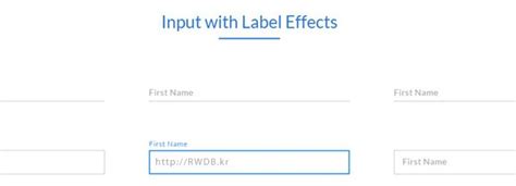 Awesome Input Focus Effects