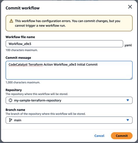Automate Terraform Deployments With Amazon Codecatalyst And Terraform
