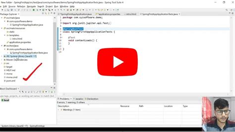 Spring Boot Project Structure Explained What Is Pom Xml Youtube