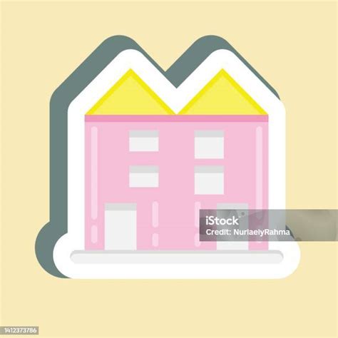 스티커 콘도 교육 기호에 적합합니다 편집 가능한 간단한 디자인 디자인 템플릿 벡터 간단한 그림 0명에 대한 스톡 벡터 아트 및 기타 이미지 Istock