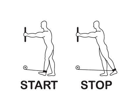 Un Exercice Pour Les Muscles Des Fesses Et Des Jambes Un Exercice Sportif Sur Un Simulateur Un