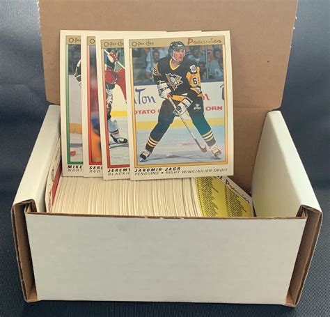 1990 91 O Pee Chee Premier Hockey Complete Set 1 132 Mint Condition