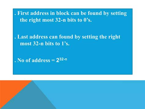 Network Layeripv4 Classful Addressingnotations Classless Addressing