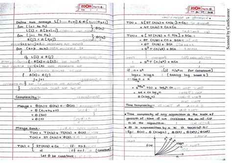 Solution Analysis And Design Of Algorith Handwritten Notes Studypool