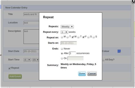 Calendar Php Match A Specific Date To A Recurring Ical Rule Stack