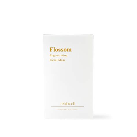 Reblocell Flossom Regenerating Facial Mask Egf 1ppm 1 Sheet