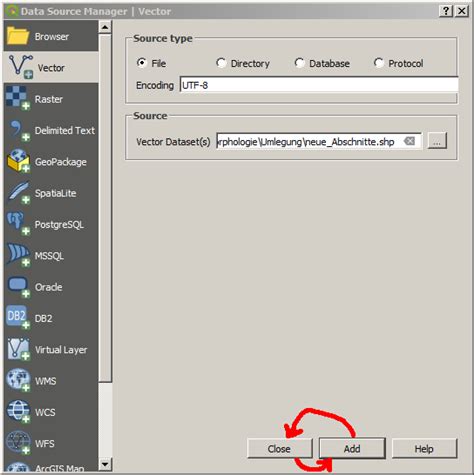 Data Source Manager Switch Close And Add Buttons · Issue 26833 · Qgisqgis · Github