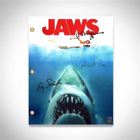 Jaws Script Limited Signature Edition RARE T