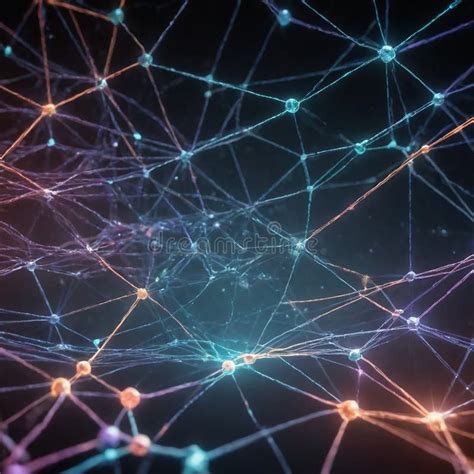 digital background perfect for tech processes neural networks