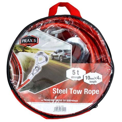 Sajla Za Vuču šlepovanje 10 Mm 5 T 4 M Praxis Lav Auto