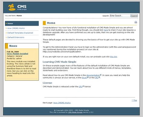 Cms Made Simple Picks Up Packts Open Source Web Cms Award