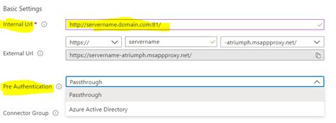 Azure App Proxy On Prem Application Microsoft Qanda
