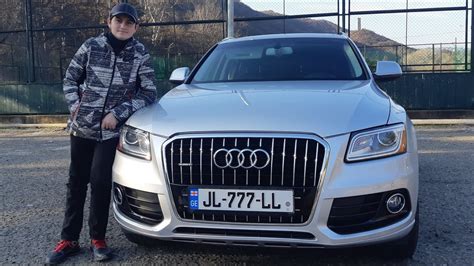 ტესტ დრაივი ქართულად Audi Q5 ნამდვილი Quattro Youtube