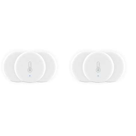 X Tuya Smart ZigBee Smart Temperature And Humidity Sensor Battery Powered Security With
