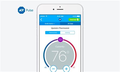 Smart Thermostats Remote Home Temperature Control Adt