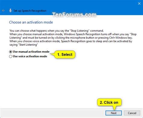 Set Up Speech Recognition In Windows 10 Tutorials