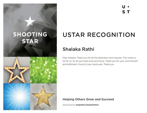 Shalaka Rathi On Linkedin Gratitude Teamwork Recognition Ust Productengineering Pune