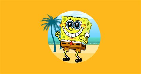 Spongebob Happy Spongebob Posters And Art Prints Teepublic